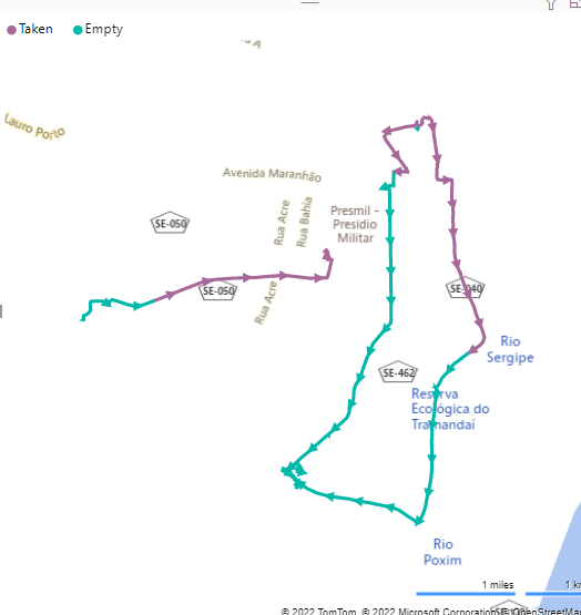Route planner in power bi - google maps - calcula... - Microsoft Fabric ...