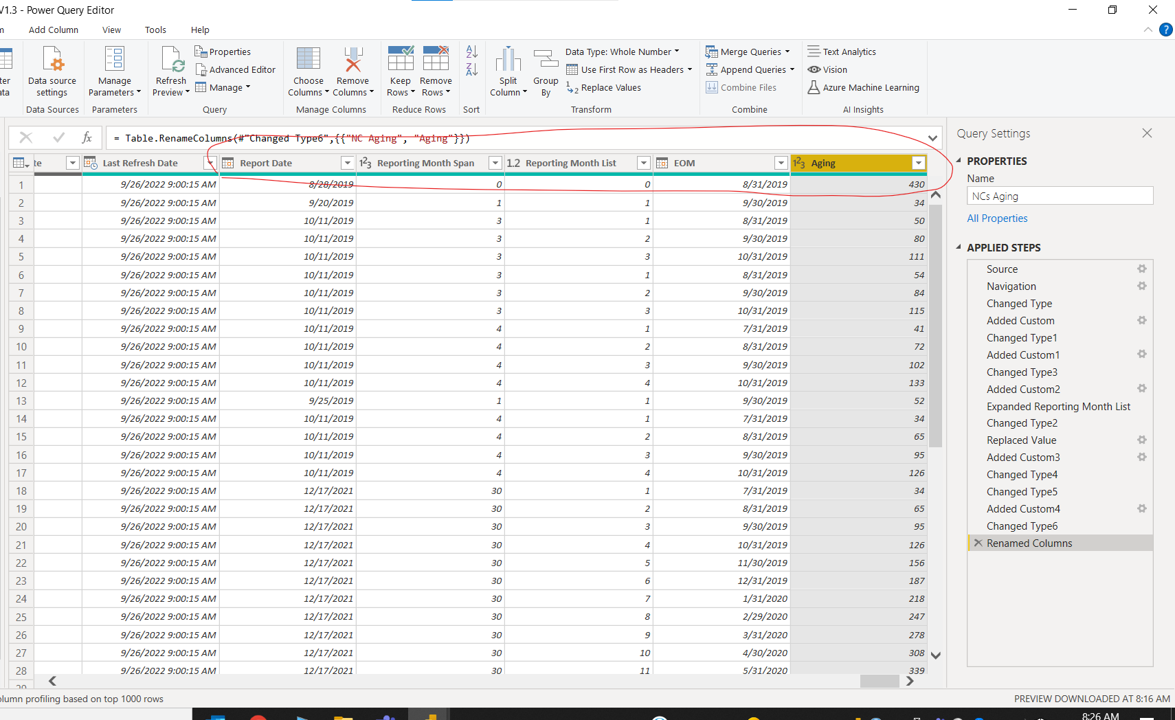 Solved: Failed to save modifications to the server - Microsoft Fabric ...