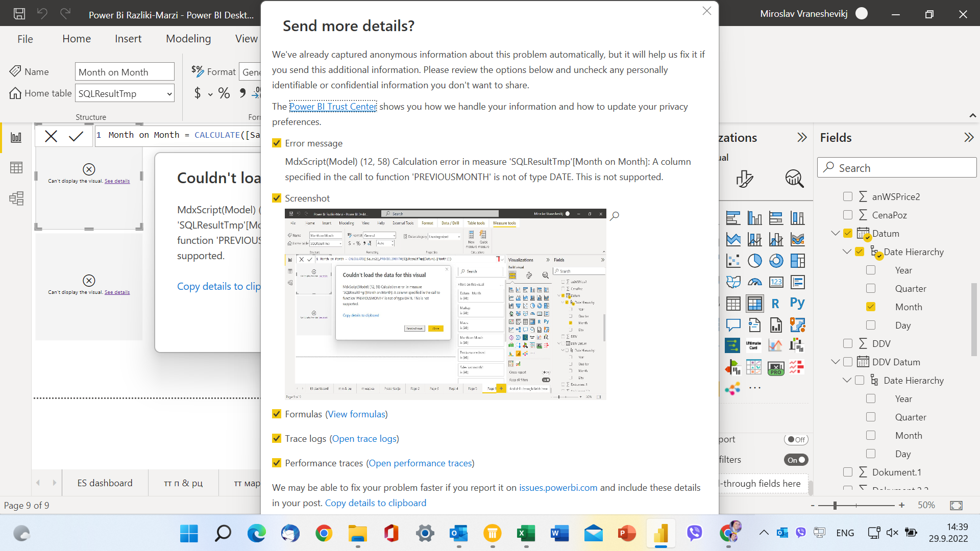 MoM DAX - Microsoft Fabric Community