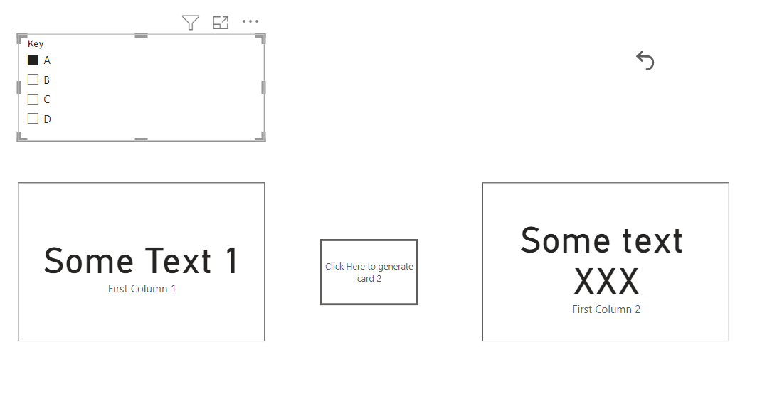 Solved: How to hide card when slicer value is changed? - Microsoft ...
