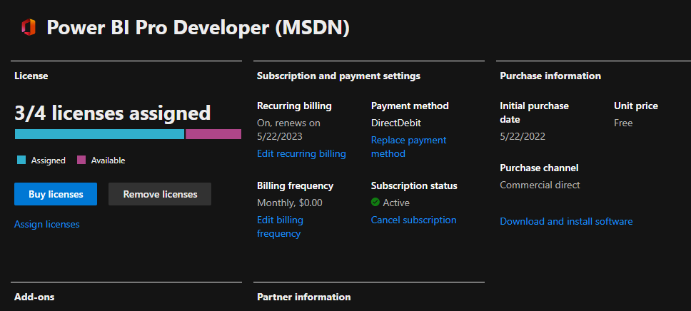 Power BI Pro Developer License (Visual Studio MSDN... - Microsoft Fabric Community