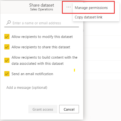 Solved: Group owner of the dataset - Microsoft Fabric Community