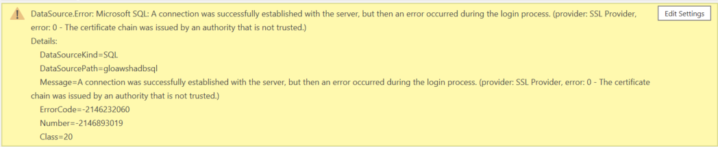 Solved: error occurred during the login process - Microsoft Fabric ...