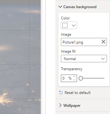 How to remove page background color over the image... - Microsoft ...