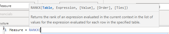 Solved: Similar to excel Fx (insert function) - Microsoft Fabric Community