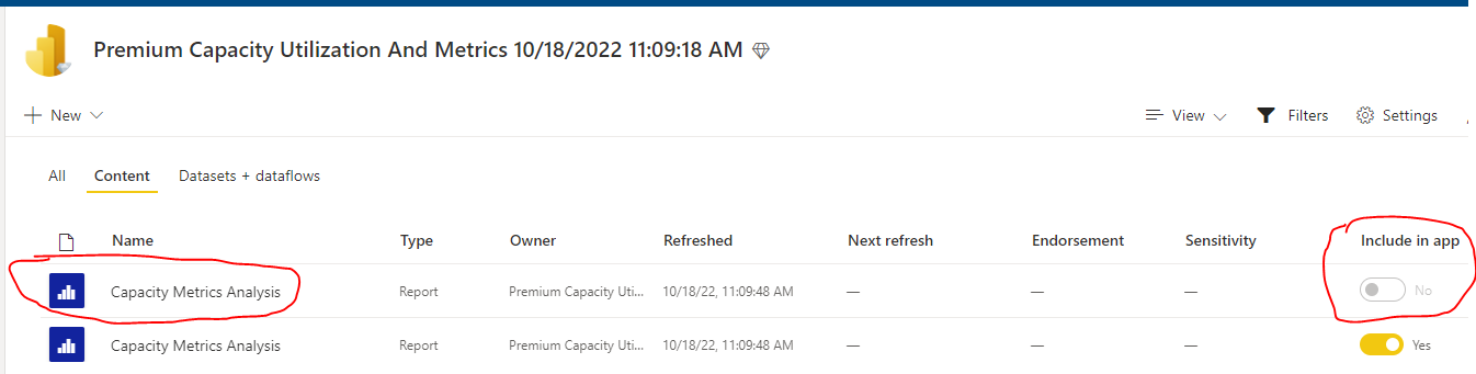 Solved: Premium Capacity Utilization and Metrics not showi ...