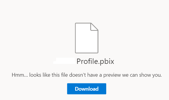 Solved: Pbix file on sharepoint gets 'Hmm... looks like th ...