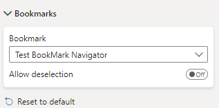 Bookmark Navigator Glitch/Bug - Microsoft Fabric Community
