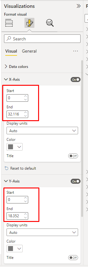 Enhanced Scatter plot challenges - a) dynamic axes... - Microsoft ...