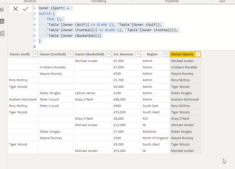 Solved: Sales revenue to be assigned the correct owner - Microsoft Fabric Community