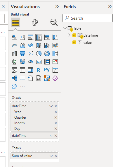 Date & Time hierarchy: how to show and drill down? - Microsoft Fabric Community
