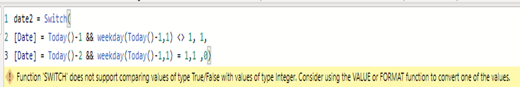 Solved: Skip Sunday in last day production report - Microsoft Fabric ...