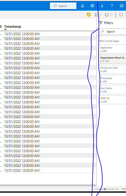 Vertical scroll bar is not visible in power BI ser... - Microsoft ...