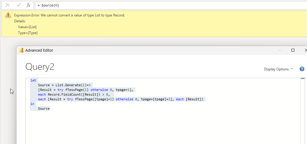 Solved: API Query looping and not stopping at null results ...
