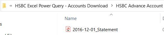 Excel - Power Query - Bank Statements - Combining ... - Microsoft ...