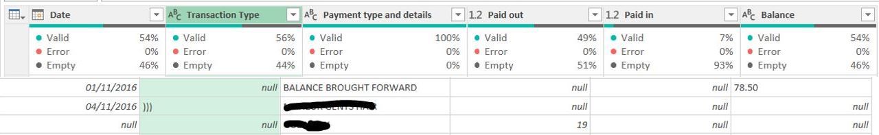 Excel - Power Query - Bank Statements - Combining ... - Microsoft ...