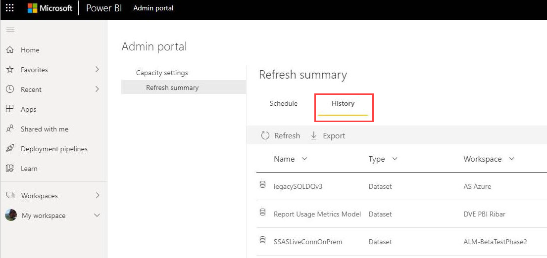 Solved: New table with list of refresh dates - Microsoft Fabric Community