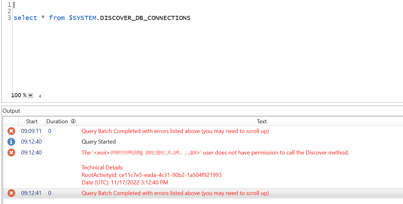 DMV against XMLA endpoint - user does not have per... - Microsoft Fabric Community