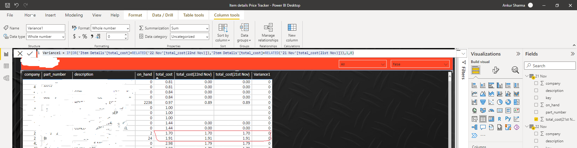 Solved: getting wrong result in comparing three columns - Microsoft Fabric Community
