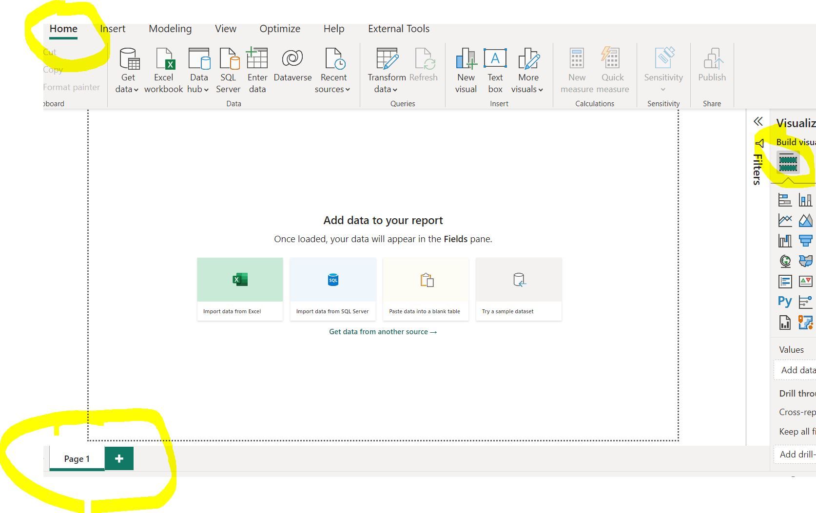 Solved: Power BI Desktop button color changed to green | V ...