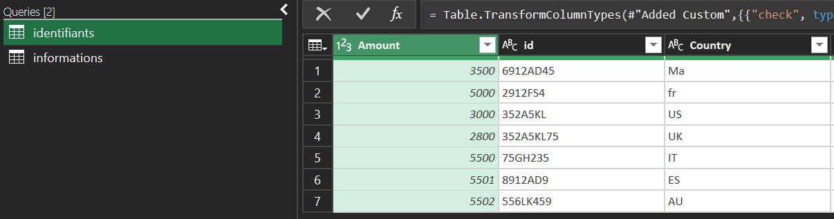 Check if id from column exists without ended by nu... - Microsoft ...