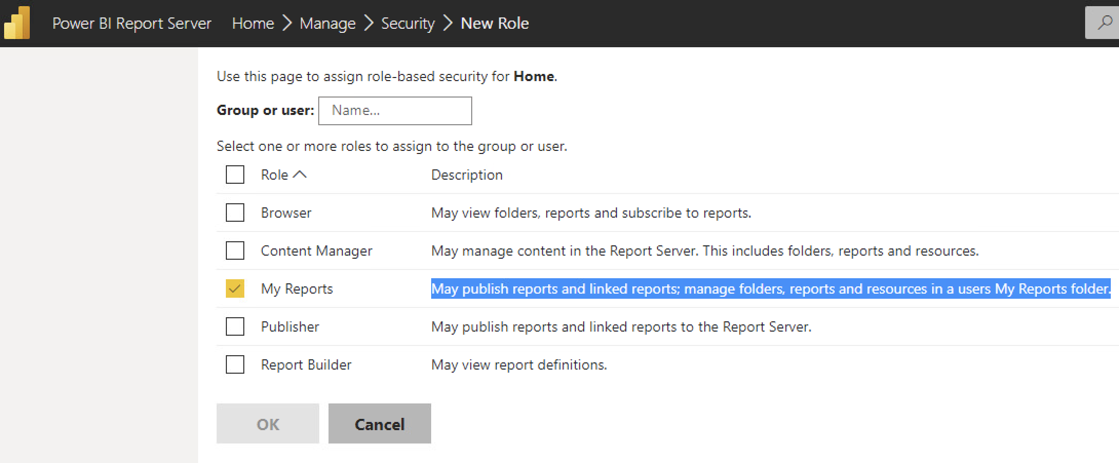 Solved: Creating and or customising user roles on Power BI ...