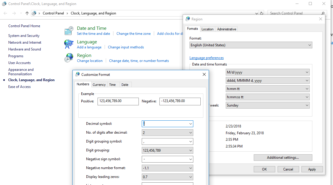 Data in query has decimal commas but in reporting ... - Microsoft ...