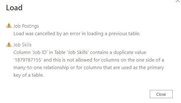 Solved: Refresh error: Solved: Refresh error: