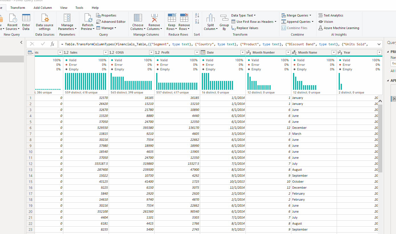 Data View Column Filter Corrupts Returns Mulitple Microsoft Fabric Community