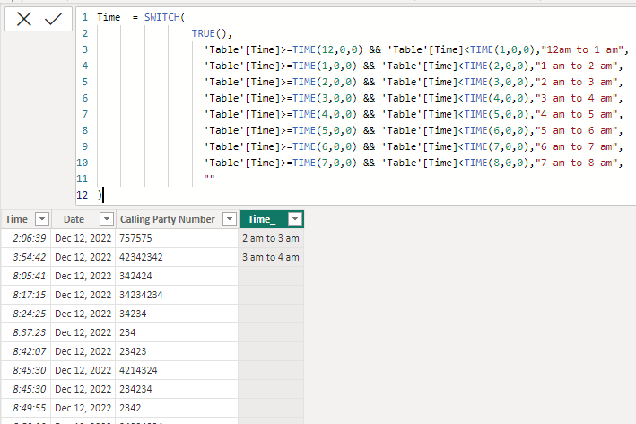 Solved: How to calculate the number of calls per hour? - Microsoft ...