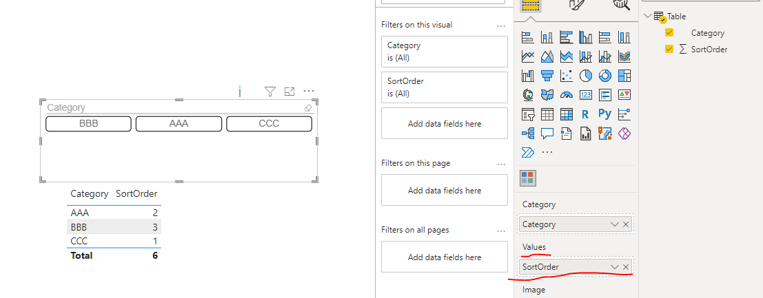 Solved: Change chiclet slicer order - Microsoft Fabric Community