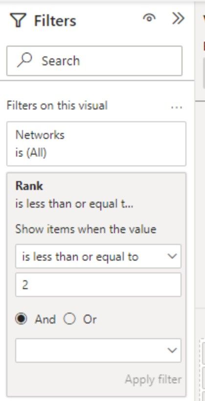 Solved: DAX for Ranking - Microsoft Fabric Community