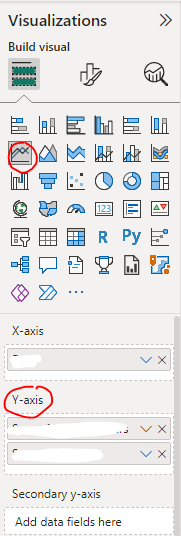 colour Formatting for dots in line chart for power... - Microsoft ...