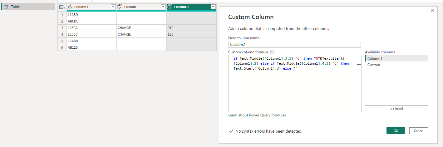 Solved: Power Query Forumla - Microsoft Fabric Community
