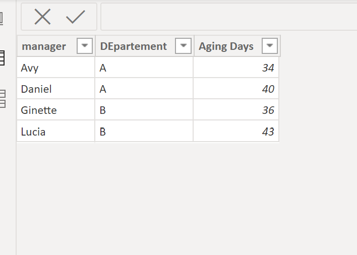Solved: How to calculate a benchmark and compare values ac ...