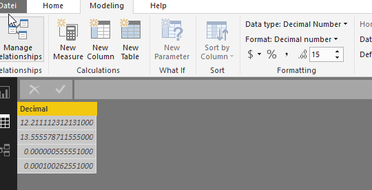 Decimal Values Precision - Microsoft Fabric Community