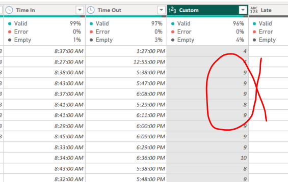 Solved: Calculate two Time Column Difference in hours IN N ...
