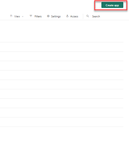 Unpublished Workspace App, blocking for "Create Ap... - Microsoft ...