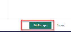 Unpublished Workspace App, blocking for "Create Ap... - Microsoft ...