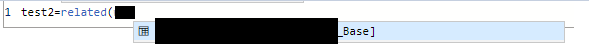 Related function not working even though intellise... - Microsoft Fabric Community