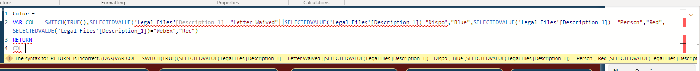 Solved: Color coding with Multiple Colors with Multiple Te ...