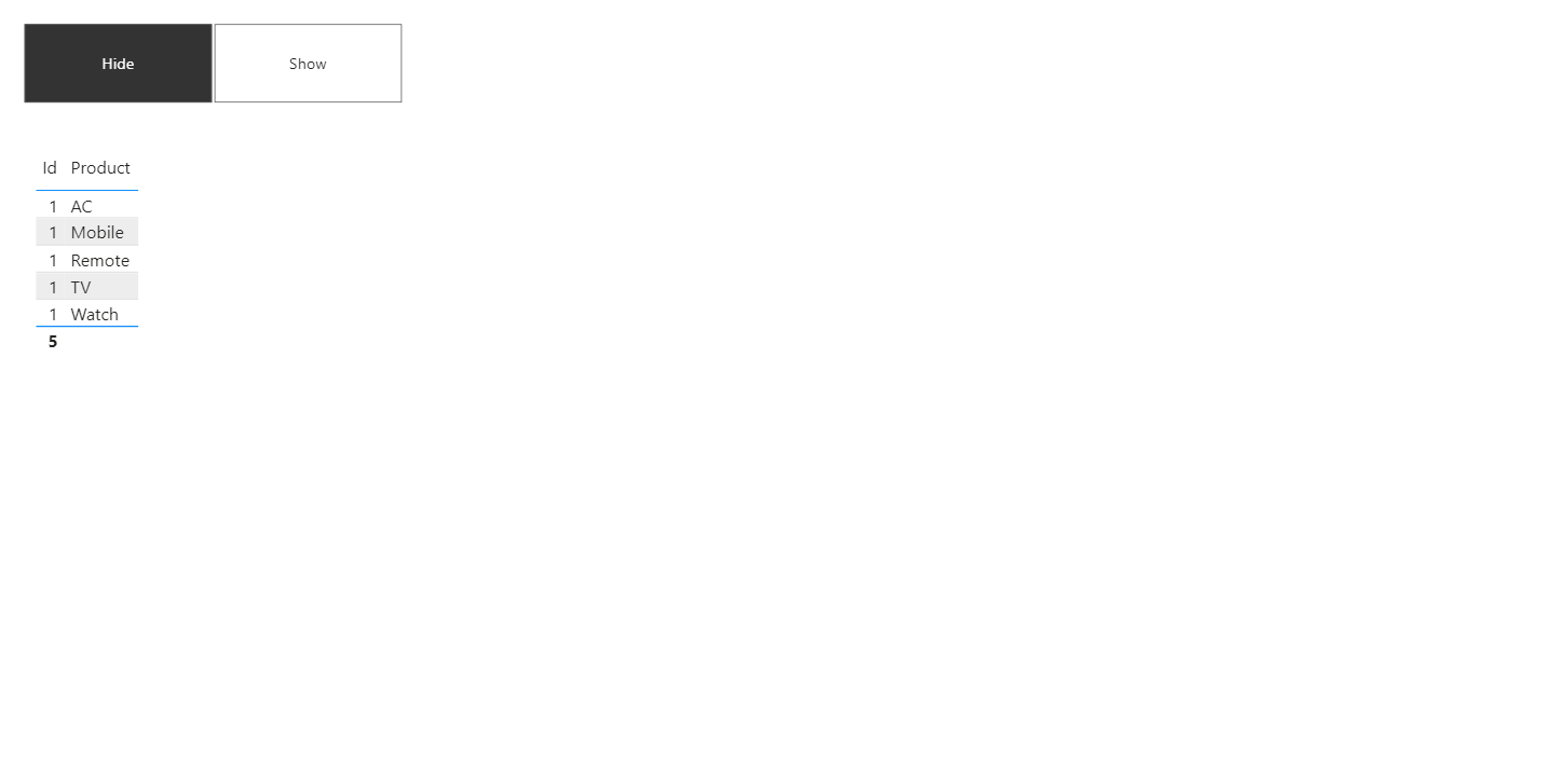Add/Remove columns without using Bookmark - Microsoft Fabric Community