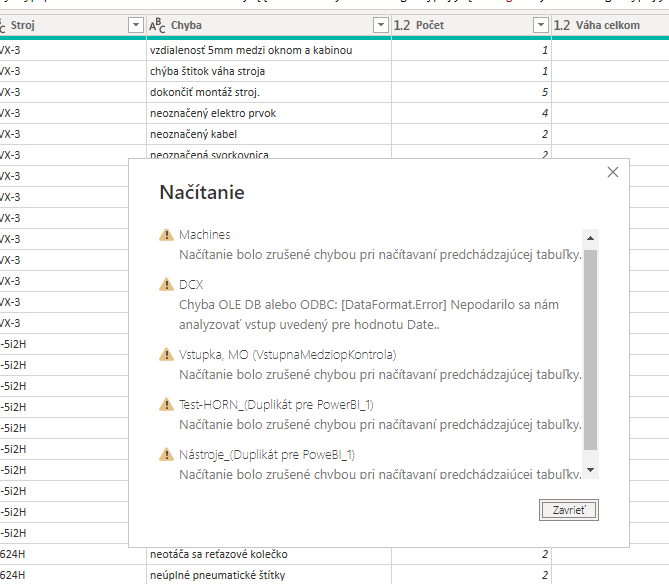 Re: Load was canceled due to an error loading the ... - Microsoft ...