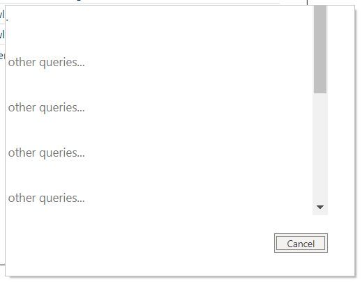 Dialog box issue after February 2023 update - Microsoft Fabric Community