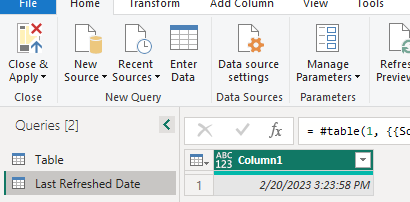 Solved: Conditionnal formatting of last refresh date - Microsoft Fabric ...