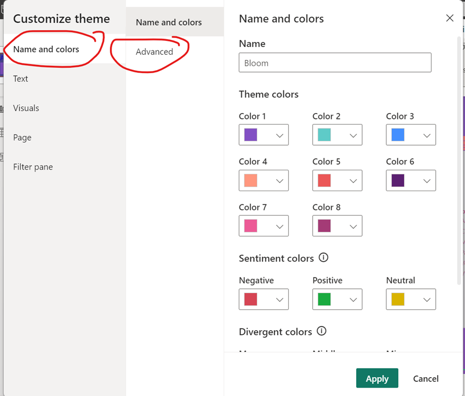 No puedo cambiar los colores de las etiquetas de d... - Microsoft ...