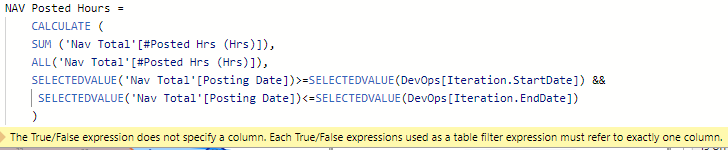 Filtering down a graph based on a selection - Microsoft Fabric Community