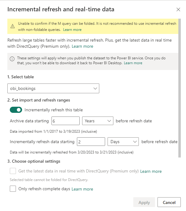 Incremental Refresh does not refresh fully the fir... - Microsoft Fabric Community