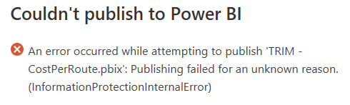 Power BI Issue in workspace - Microsoft Fabric Community