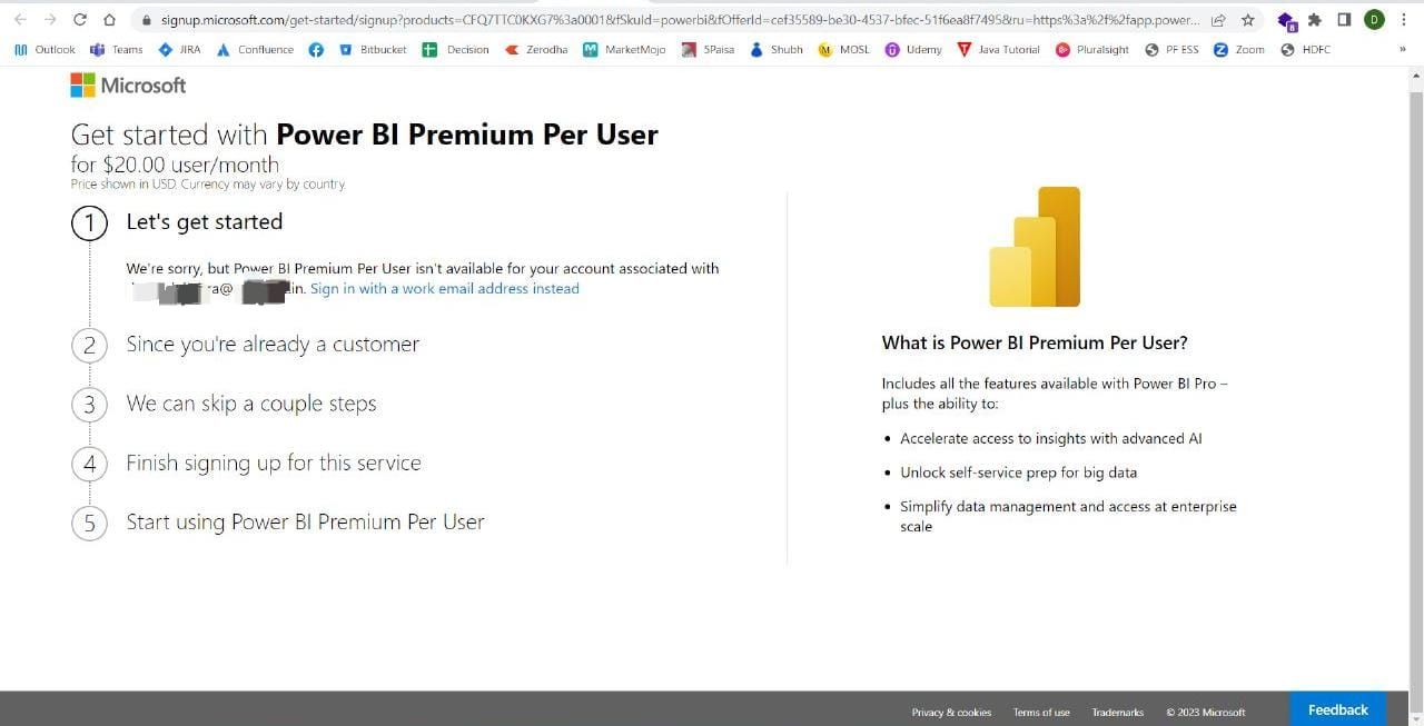 Solved: Is .in domain supported to purchase power bi premi ...